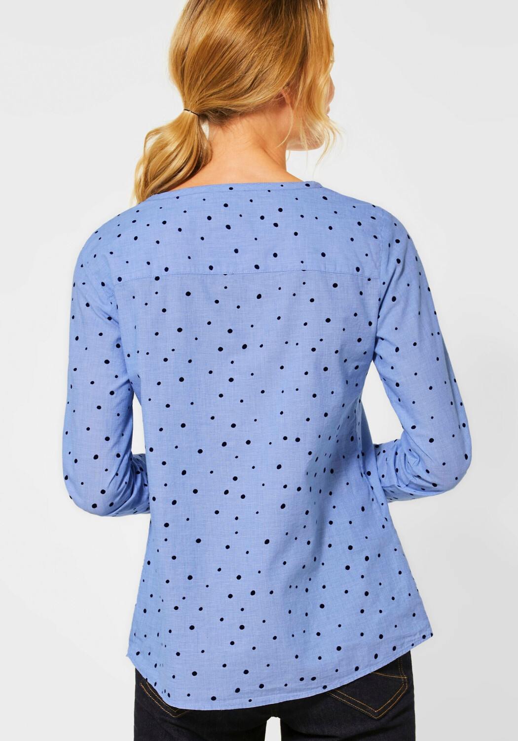 Cecil Chambray-Bluse mit Punkten (B342310) blau ab 36,62 ...