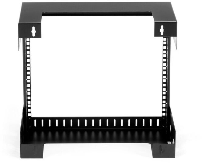 StarTech 8HE 19" Open Frame Geräte Rack Wandmontagefähig schwarz ...