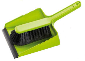 Haug Square sweeping set, with lip and broom comb, lime desde 10,29 ...