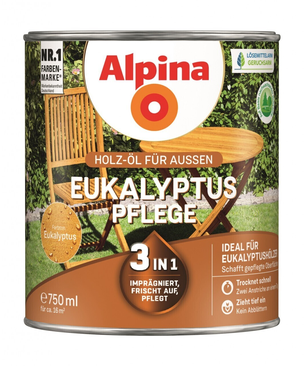 Alpina Farben Eukalyptus Pflege 750 ml ab 14,99 € | Preisvergleich bei idealo.de