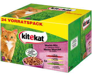 Kitekat Sachets fraîcheur mélange varié en gelée au meilleur prix sur ...