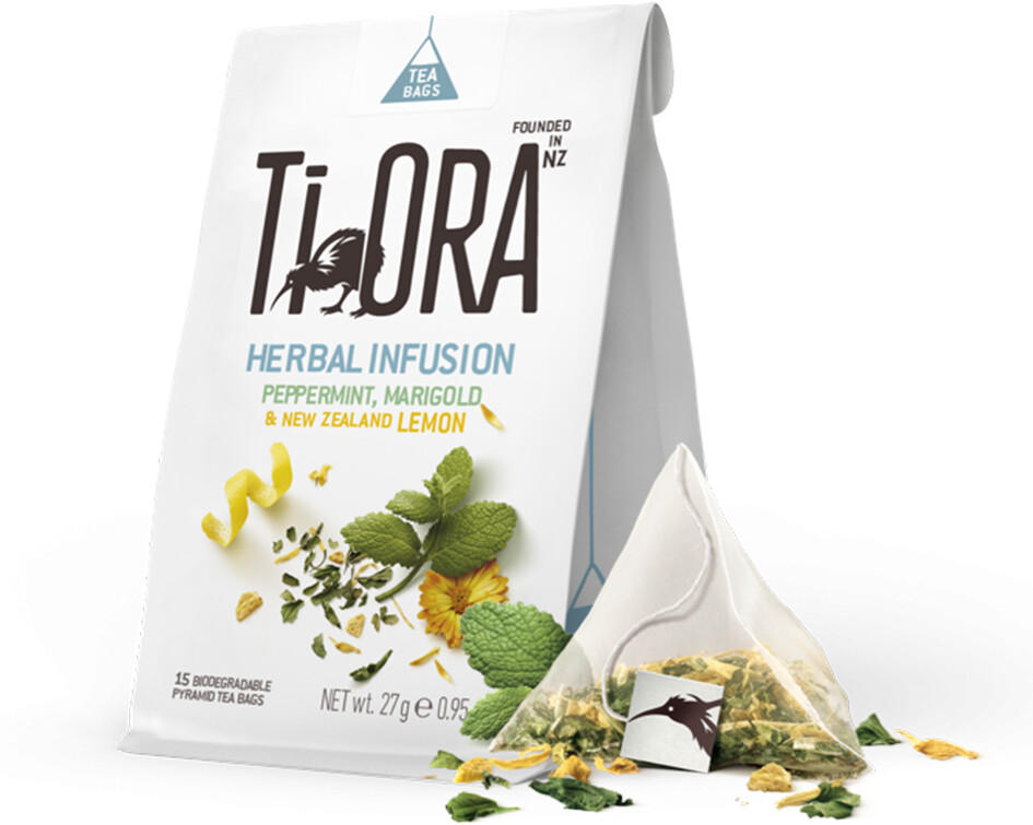 TiOra Herbal Infusion Peppermint Marigold (15 Stk.) ab 2,99 ...