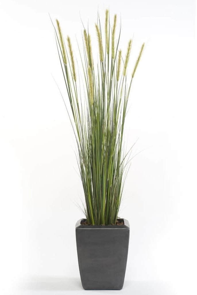 Emerald Artificial foxtail grass in pot - 98 cm (5 pieces) ab 111,99 € | Preisvergleich bei ...