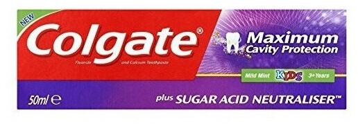 Buy Colgate Kids Maximum Cavity Protection Toothpaste 75ml from £1.50 ...