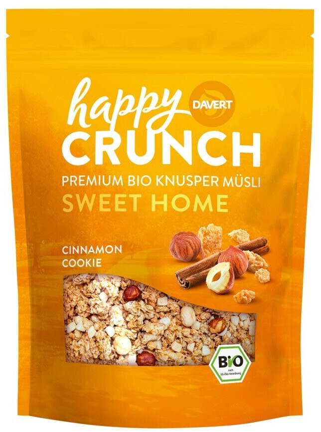 Davert Happy Crunch Sweet Home Cinnamon Cookie (325g) ab 3,48 ...