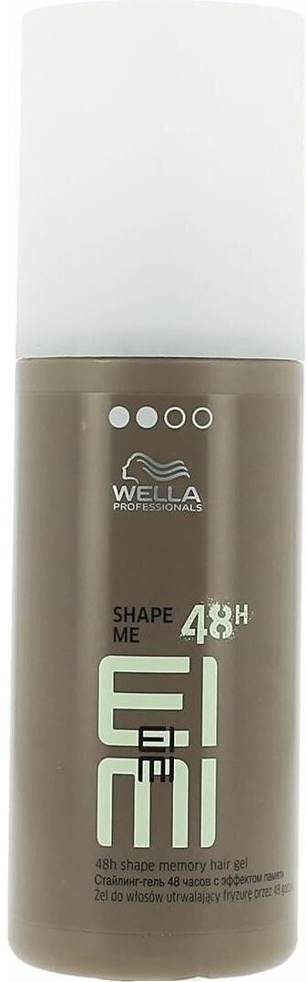 Wella Shape Me 48Hr Shape Memory Hair Gel 150ml au meilleur prix sur ...