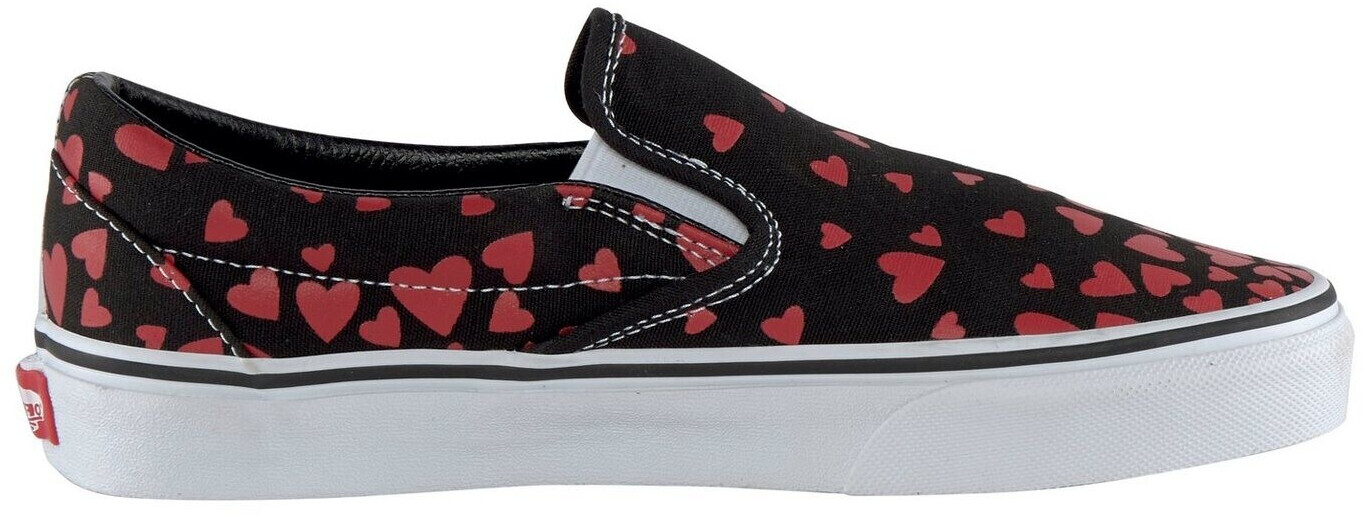 Buy Vans Slip-On (Valentines Hearts) black/racing red from £20.00 ...