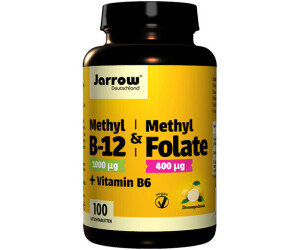 Jarrow Deutschland Methyl B-12 + MethylFolate + Vitamin B6 ...