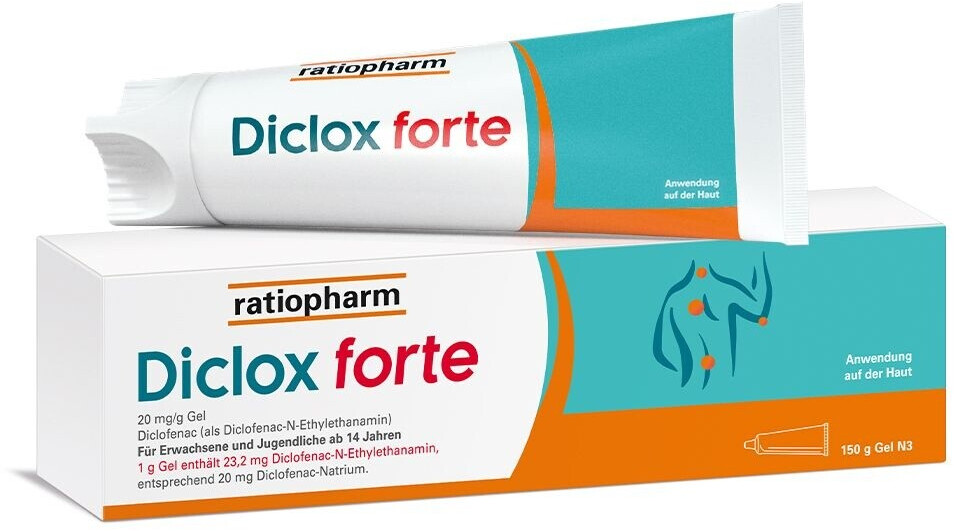 Diclox Forte 20mg/g Gel (150g) ab 9,60 € (Mai 2024 Preise ...