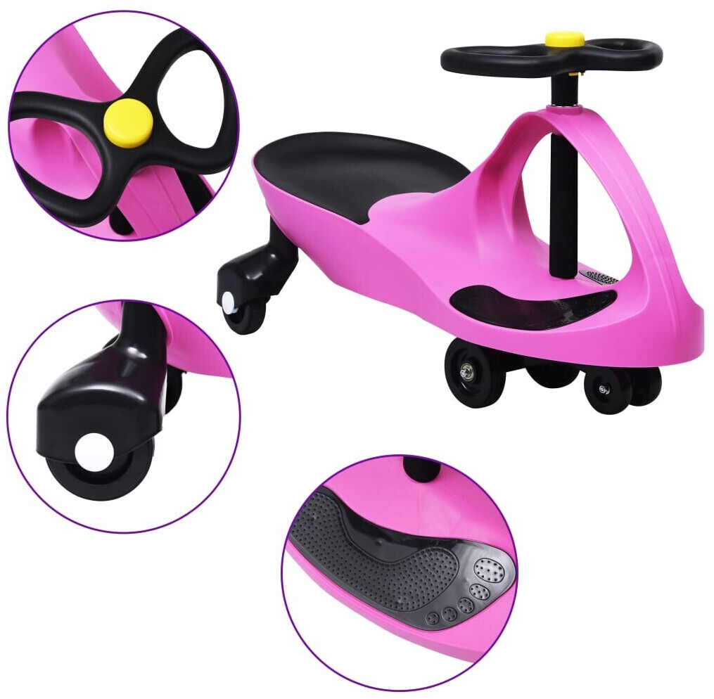 vidaXL children vehicle wobble car with Horn pink au meilleur prix sur ...