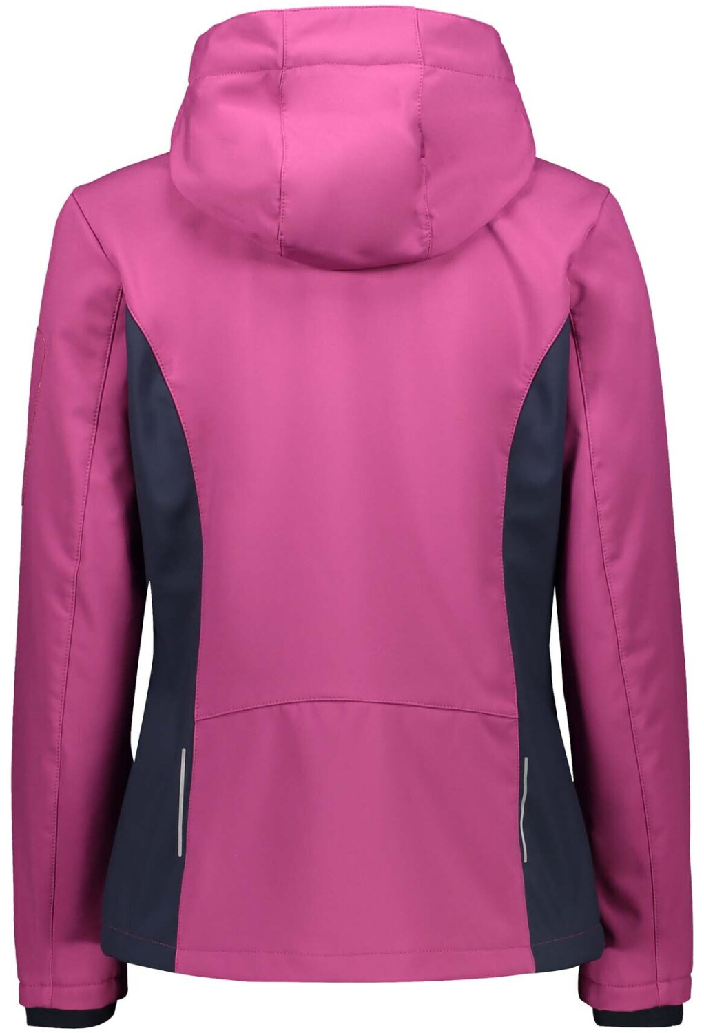 CMP Softshell Jacket Zip Hood Women (39A5006) berry/orange fluo ab 62 ...