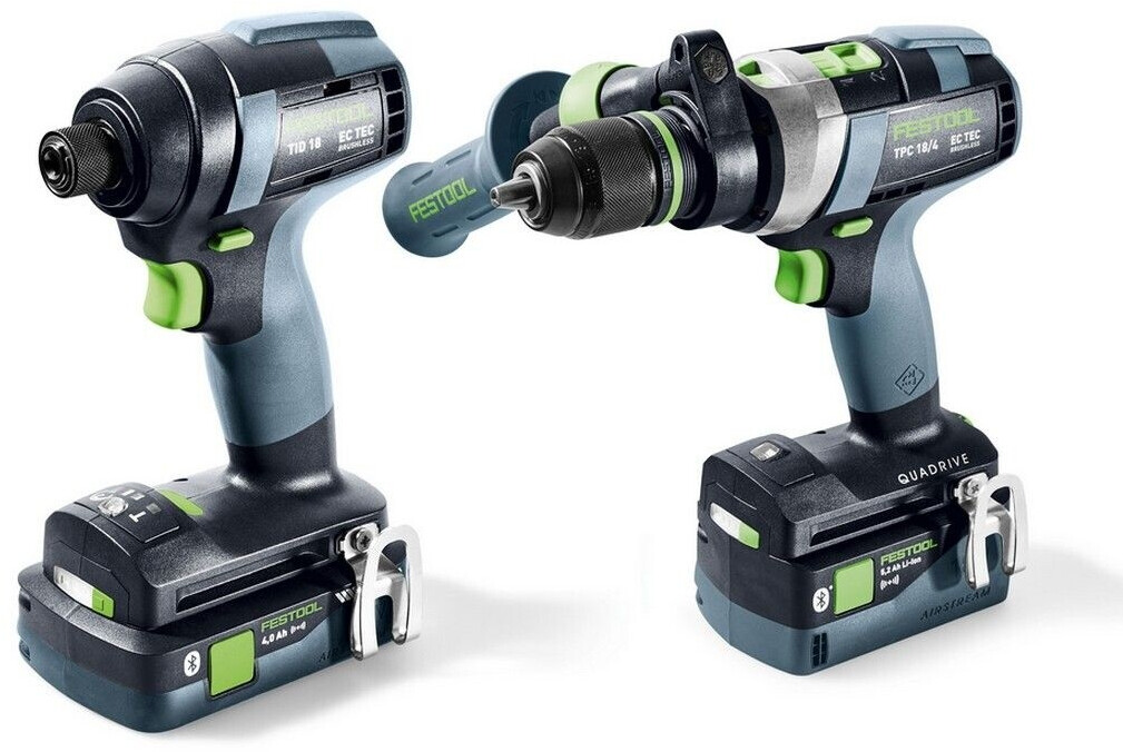 Festool Quadrive TPC 18/4 TID 18 5,2/4,0-Set (576995) au meilleur prix ...