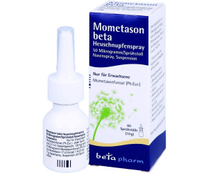 Mometason beta 50µg Nasenspray (10g) ab 3,29 € | Preisvergleich bei ...