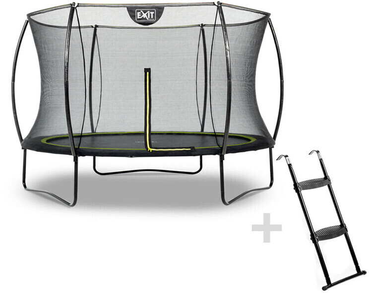 Exit Toys Silhouette Trampolin 305 cm mit Leiter schwarz ab 294,24 € | Preisvergleich bei idealo.de