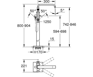 GROHE ALLURE chrom (32754002) ab € 1 946,42 | Preisvergleich bei idealo.at