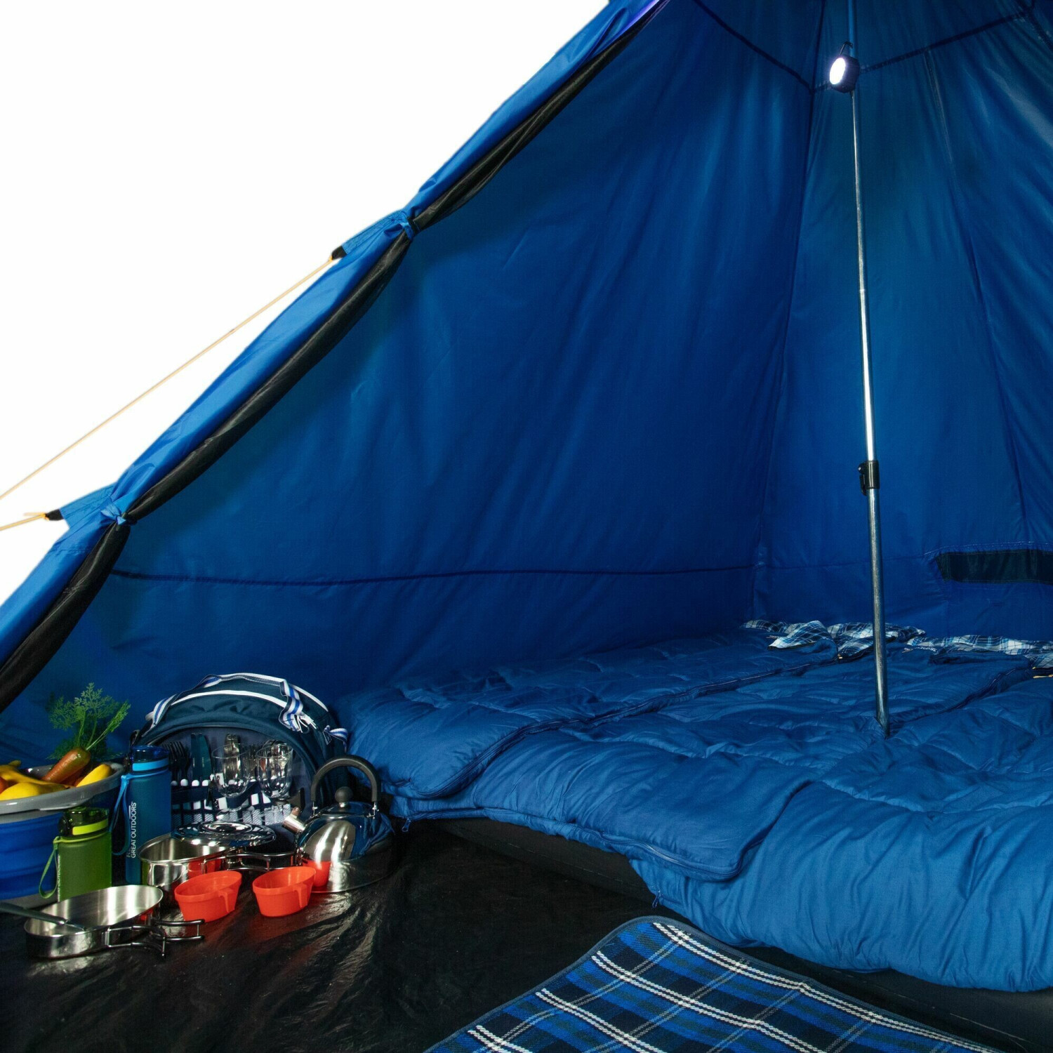 Regatta ZeeFest 4-Man Tipi Tent - Oxford Blue ab 105,95 ...