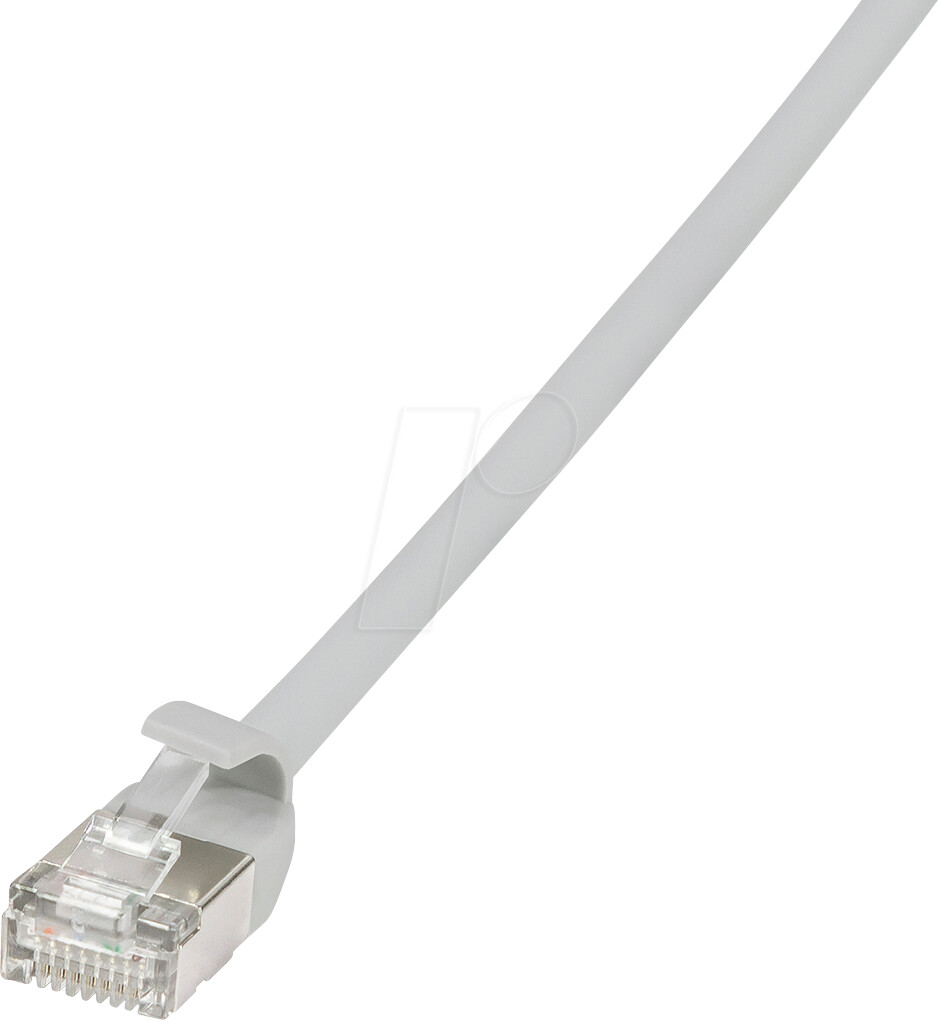 LogiLink Patchkabel SlimLine Ultraflex Cat.6A U/FTP grau 0,3 m ab € 6,00 | Preisvergleich bei ...