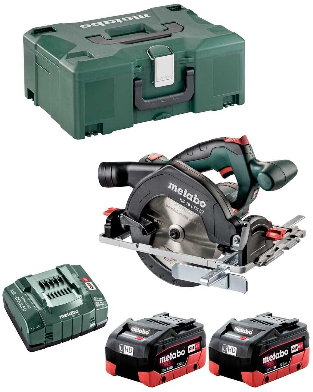 Metabo KS 18 LTX 57 ( 2x 5,5 Ah LiHD + charger + MetaLoc) au meilleur ...