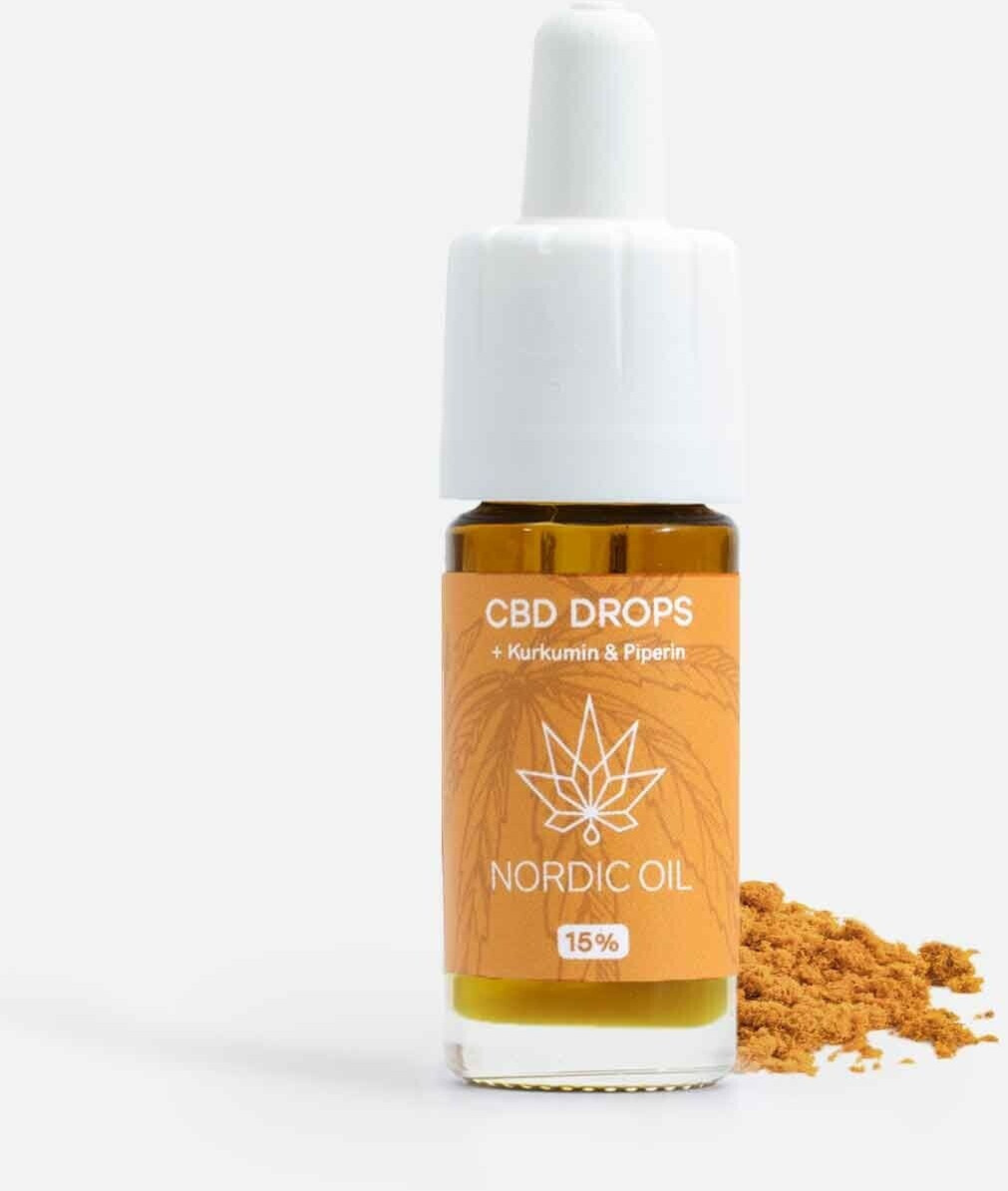 Nordic Oil CBD Öl 15% 1500mg Curcumin & Piperin Tropfen (10ml) ab 77,00 ...