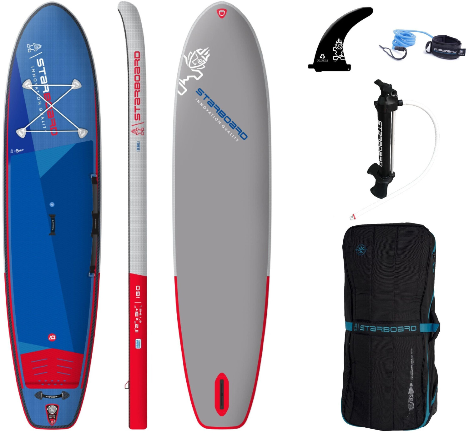 Starboard iGo Deluxe DC inflatable SUP Board (2021) 10'0" 34" ab 969,00 € | Preisvergleich bei ...