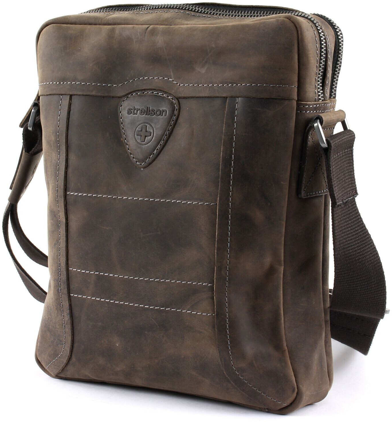 Strellson Hunter ShoulderBag SVZ dark brown ab € 95,95 | Preisvergleich ...