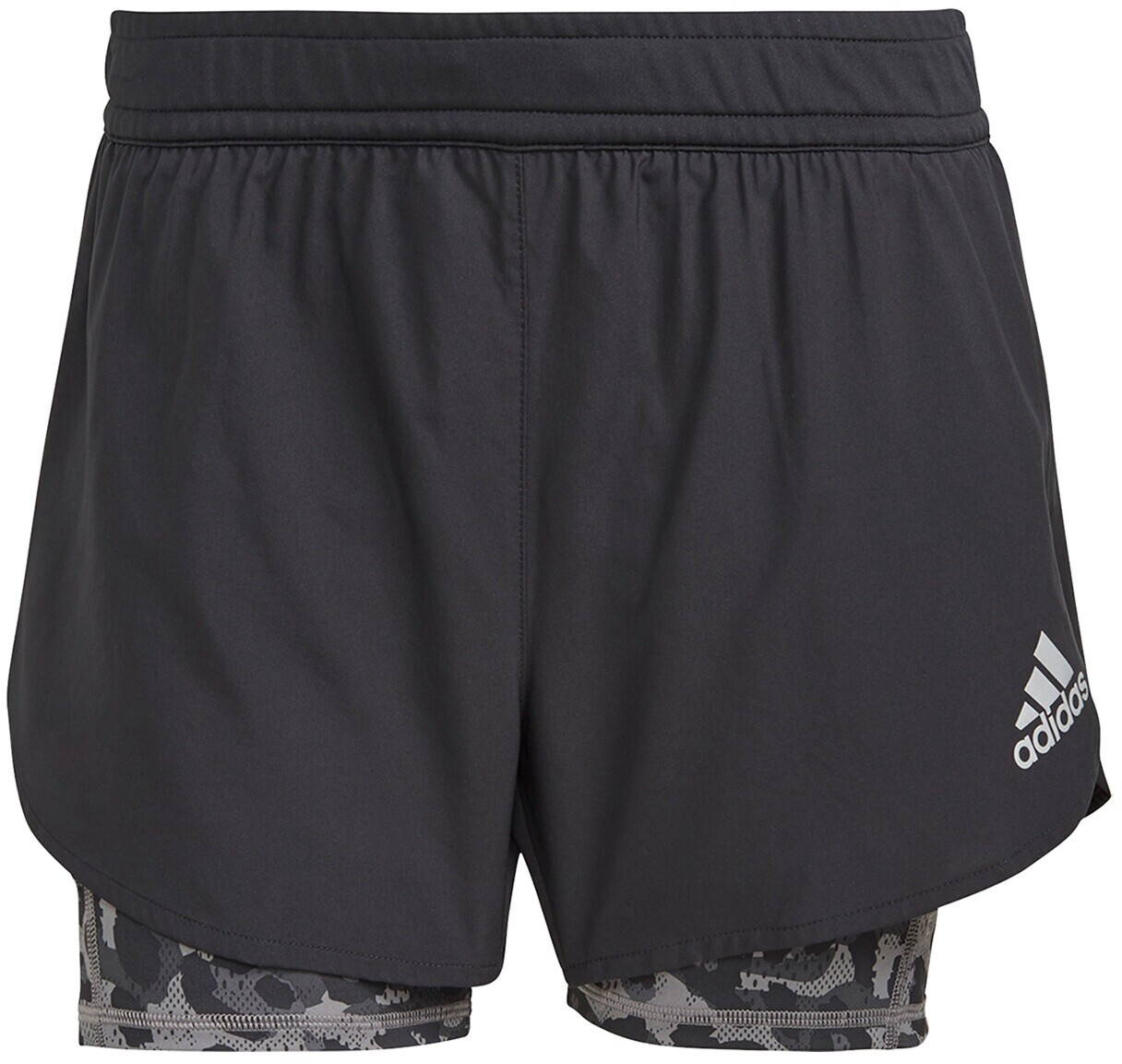 Adidas Fast Two-in-One Primeblue Graphic Shorts (GM1576) black-grey ...