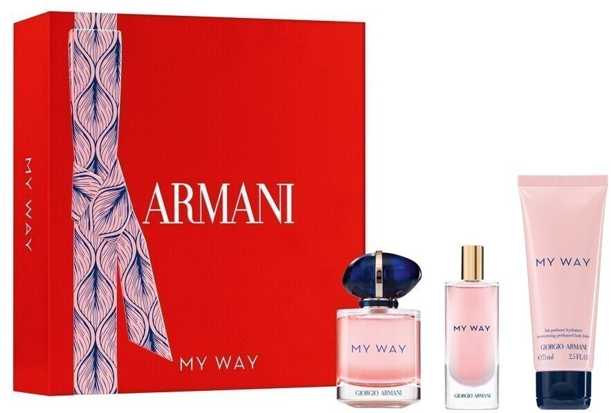 Giorgio Armani My Way Set (EdP 50ml + EdP 15ml + BL 75ml) ab 74,65 ...