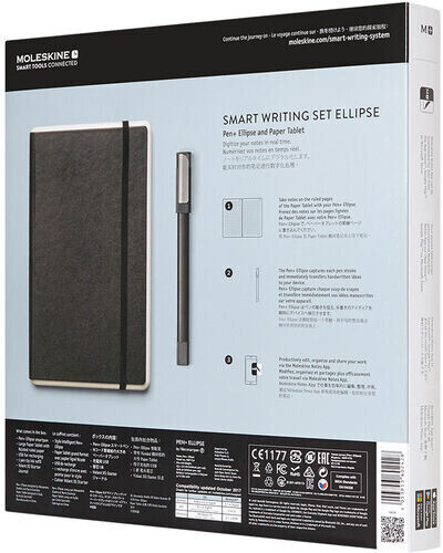 Moleskine Smart Writing Set Ellipse Large A5 + Pen+ Ellipse ab 223,55 ...