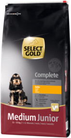 Select Gold Complete Junior Medium Huhn ab 25,99 € | Preisvergleich bei ...