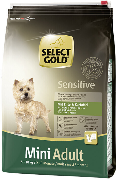 Select Gold Sensitive Adult Mini Ente & Kartoffel ab 9,69 ...