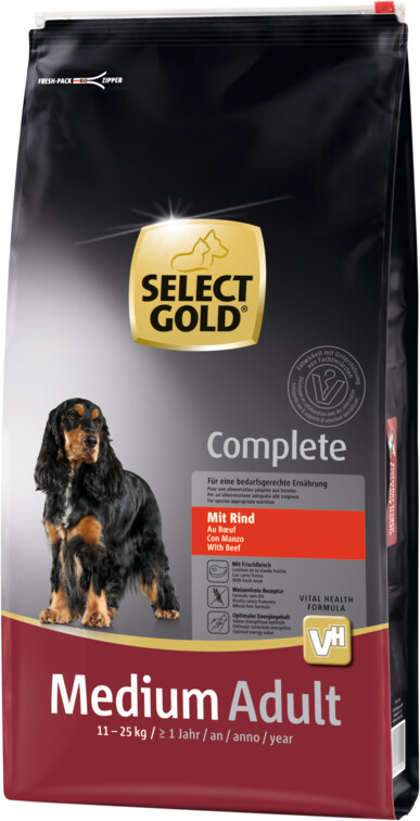 Select Gold Complete Medium Adult Rind ab 7,79 € | Preisvergleich bei ...