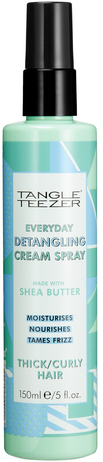 Tangle Teezer Everyday Detangling Cream Spray for thick/curly hair (150 ...