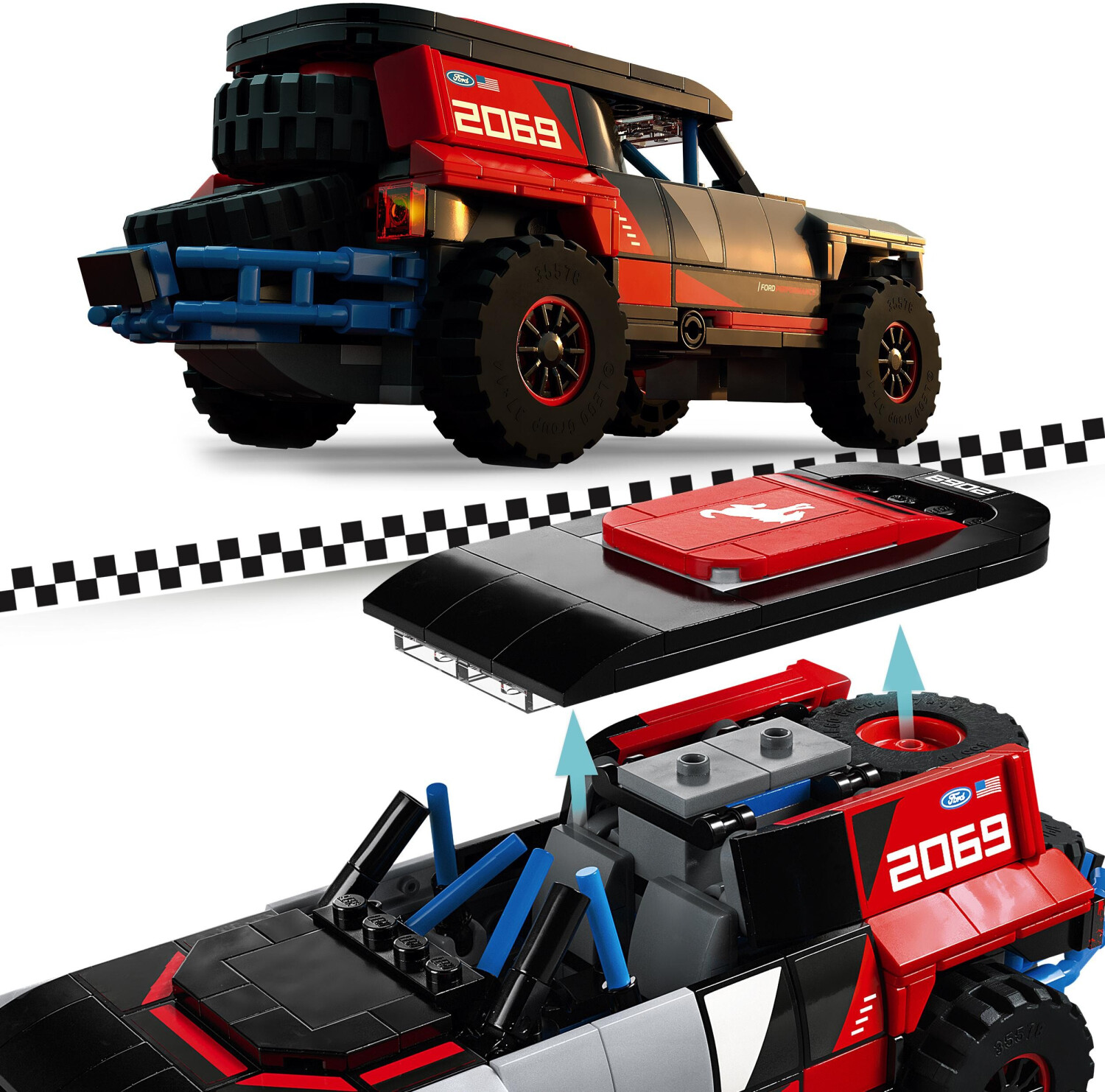 LEGO Speed Champions - Ford GT Heritage Edition and Bronco R (76905) ab ...