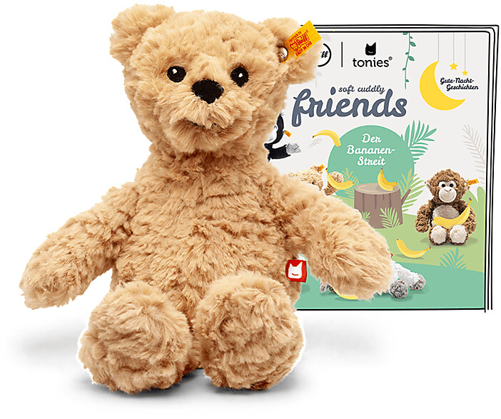 Tonies Steiff Soft Cuddly Friends mit Hörspiel - Jimmy Bär: Der Bananen ...