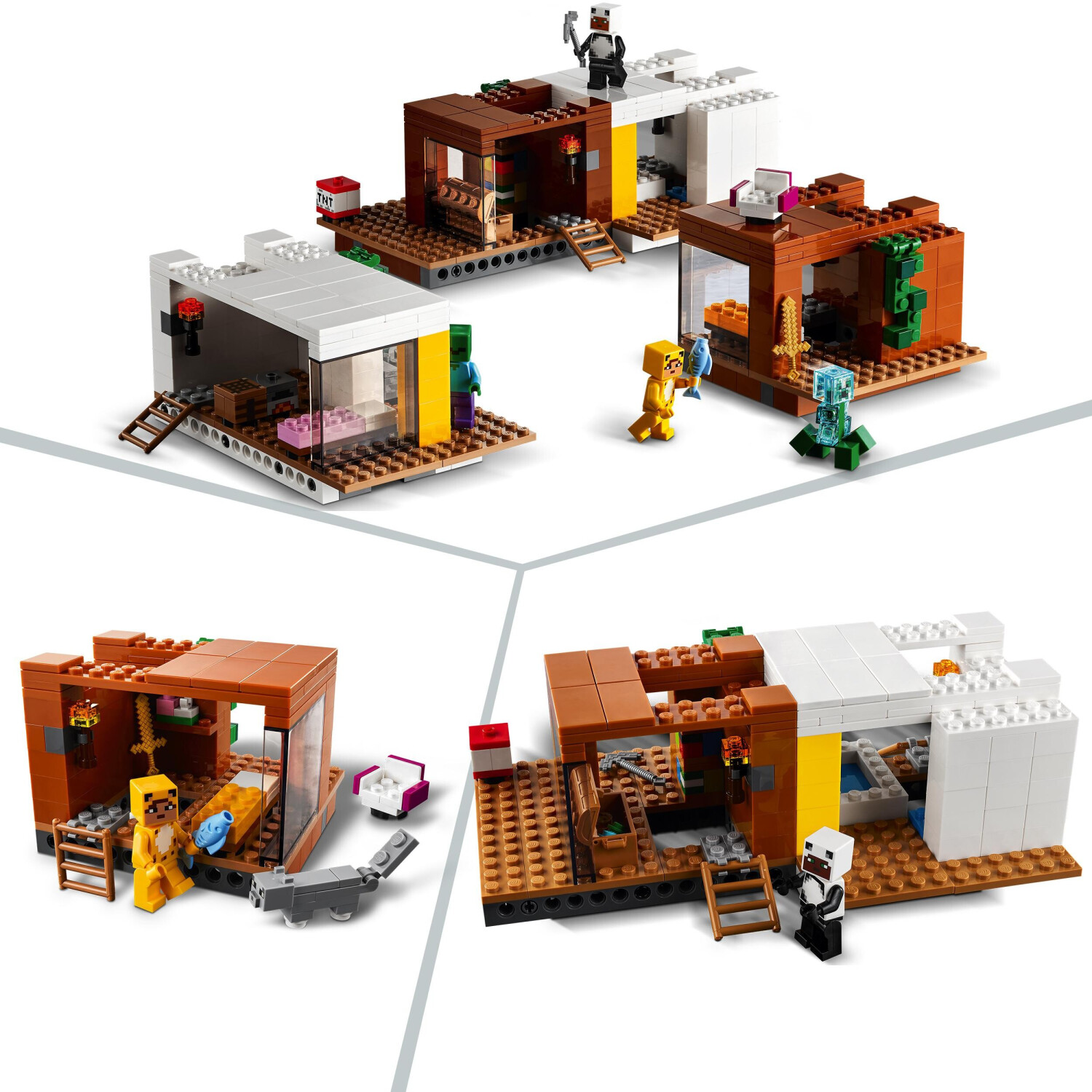 Buy LEGO Minecraft - The Modern Treehouse (21174) from £99.24 (Today ...