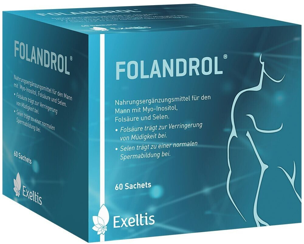 Exeltis Folandrol für den Mann Pulver (60 Stk.) ab € 32,37 ...