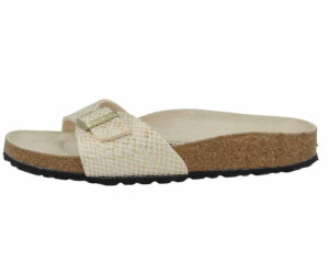 Birkenstock Madrid Microfibre (narrow) shiny python eggshell au meilleur prix sur idealo.fr