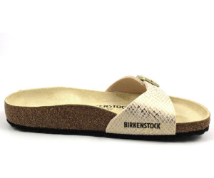Birkenstock Madrid Microfibre (narrow) shiny python eggshell au meilleur prix sur idealo.fr