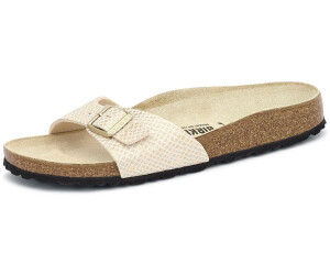Birkenstock Madrid Microfibre (narrow) shiny python eggshell au meilleur prix sur idealo.fr