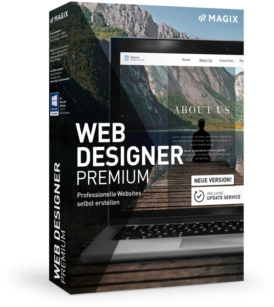 Magix Web Designer Premium ab 160,00 € | Preisvergleich bei idealo.de