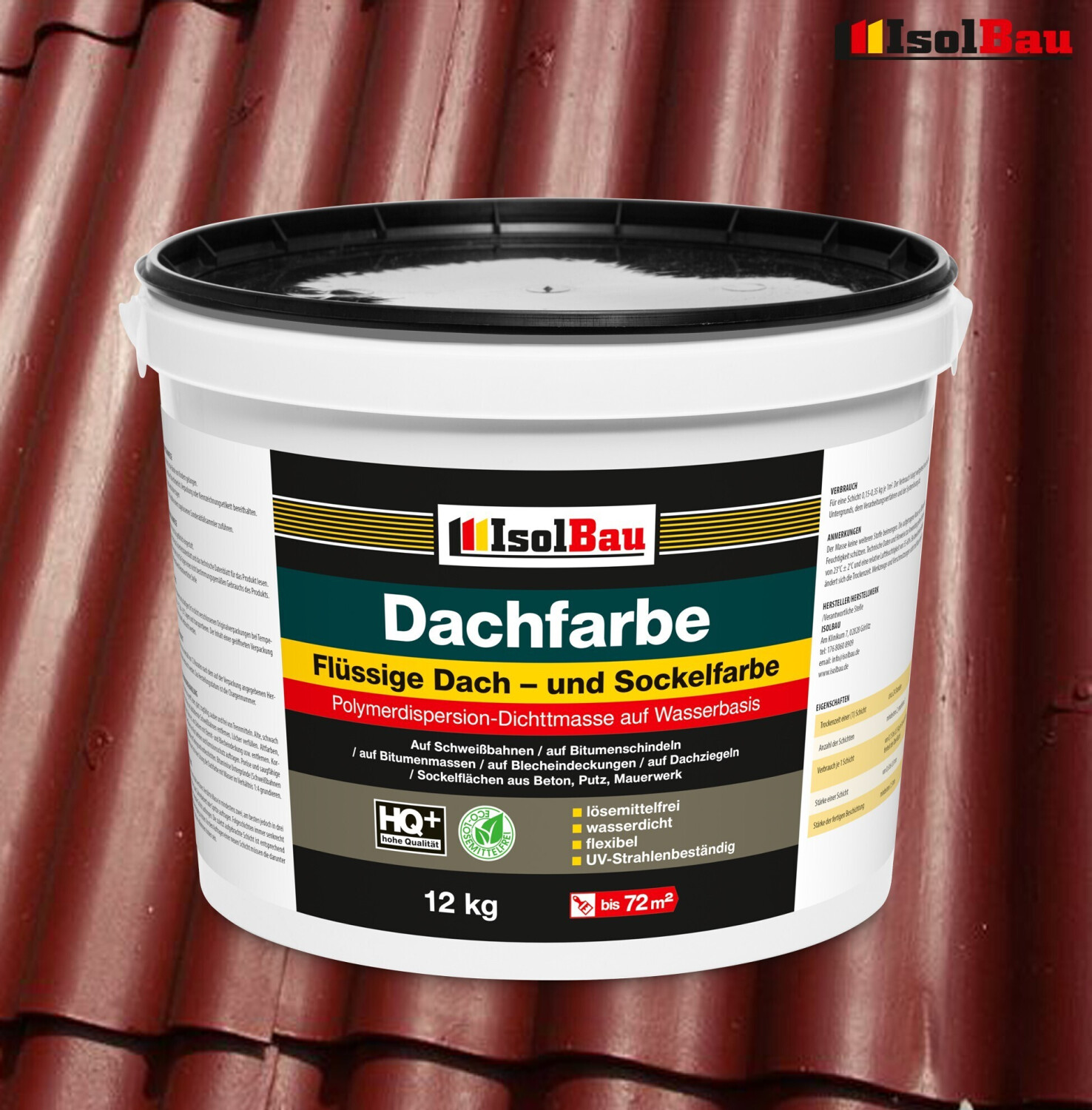 IsolBau Dachfarbe ziegelrot ab 18,05 € | Preisvergleich bei idealo.de