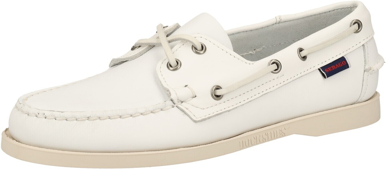 Buy Sebago Docksides Portland (7000H00) white from £115.20 (Today ...