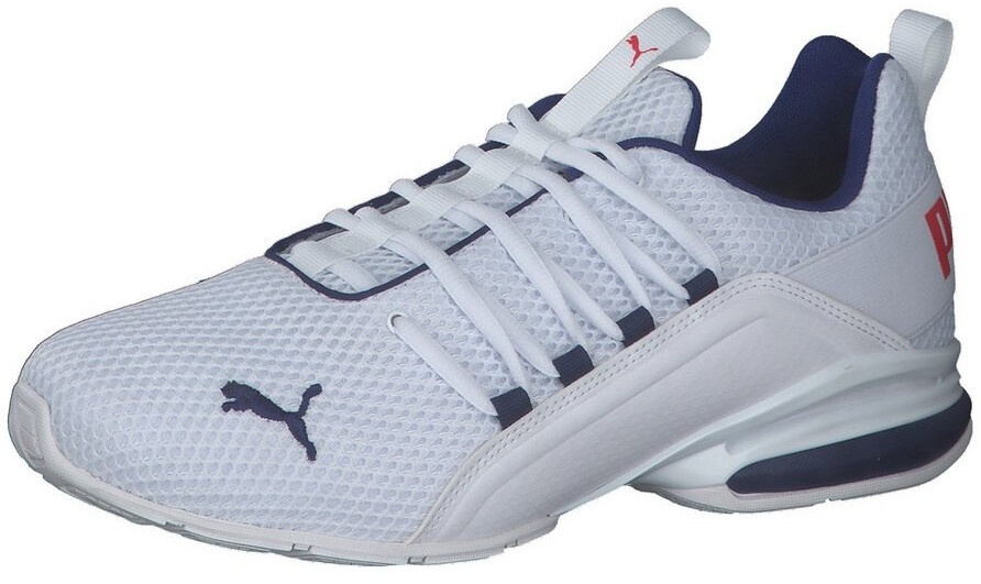 Puma Axelion LS white/electro blue ab 74,95 € | Preisvergleich bei ...