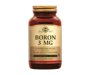 Solgar Boron 3mg Kapseln (100 Stk.) ab 10,79 € | Preisvergleich bei ...