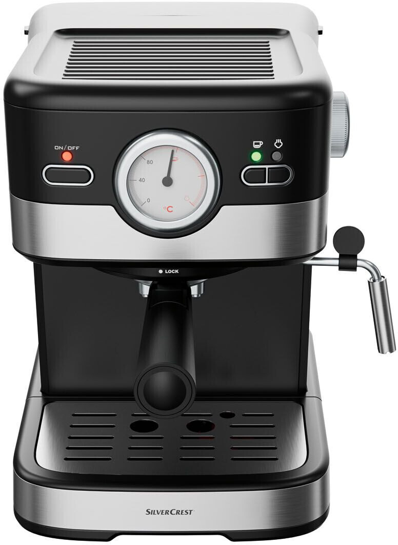 Silvercrest Espressomaschine SEM 1100 C3 schwarz ab 76,90 ...
