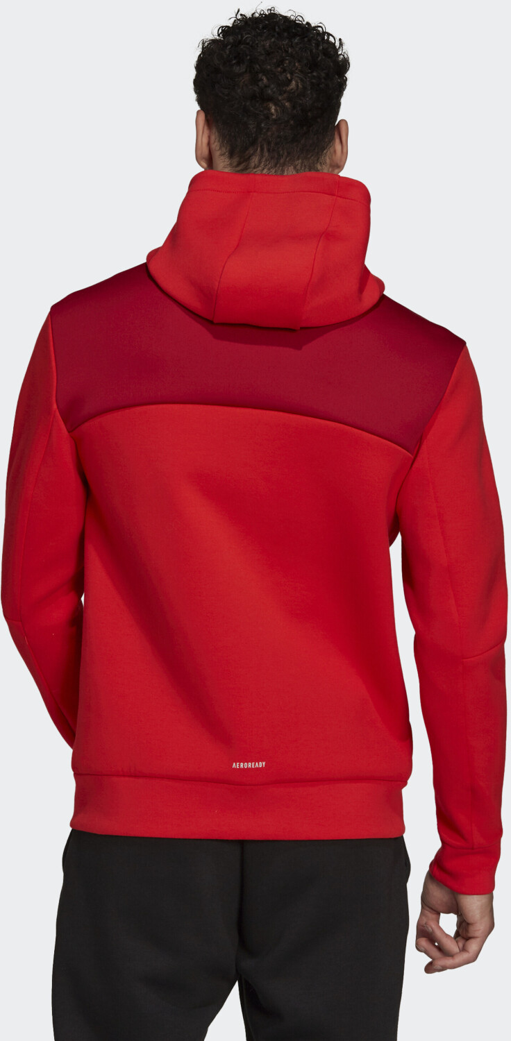Buy Adidas Man Sportswear Z.N.E. Hoodie vivid red (H08191) from £75.00 ...