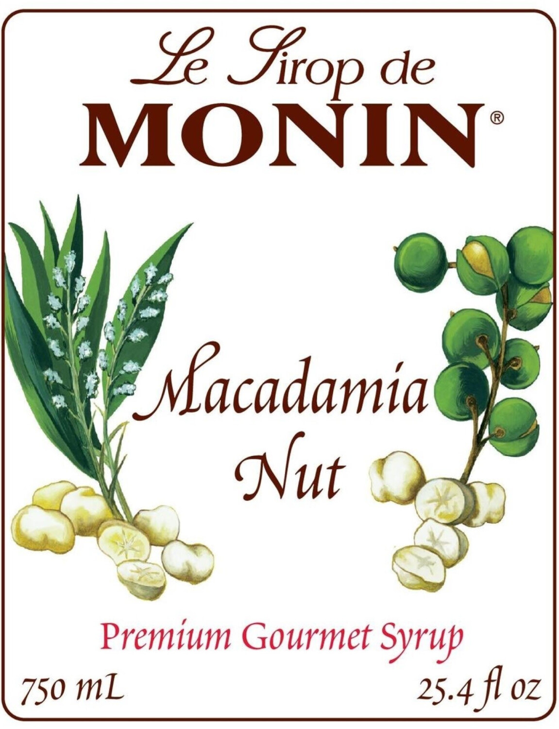 Monin Macadamia Nut Syrup (700ml) ab € 8,91 | Preisvergleich bei idealo.at