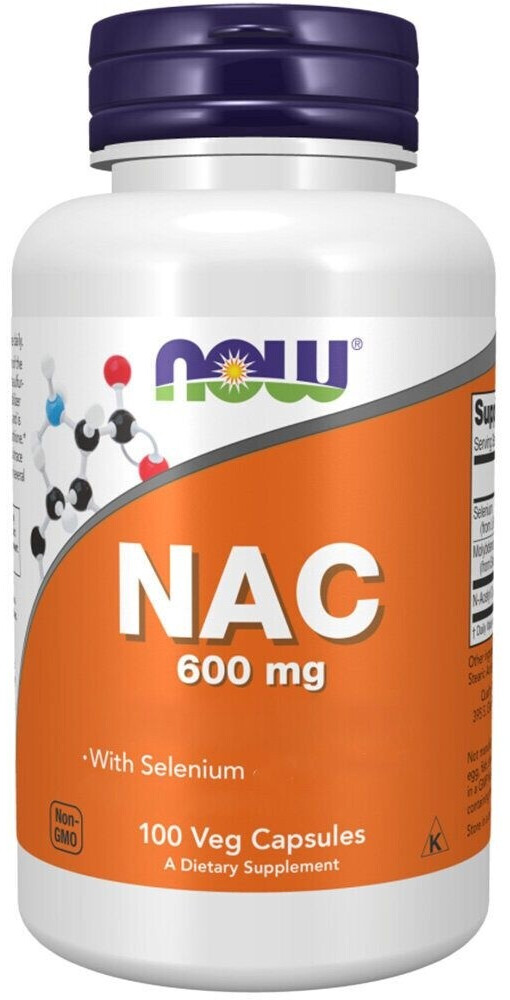 Now Foods NAC 600 mg Kapseln ab 13,75 € | Preisvergleich bei idealo.de