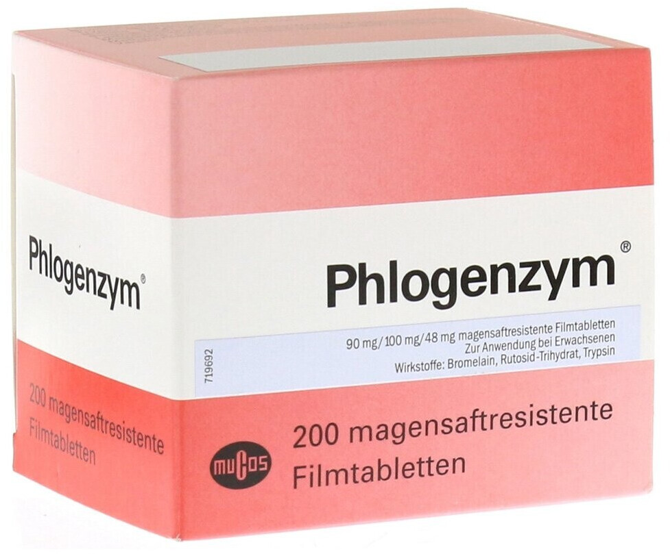 Phlogenzym Filmtabletten (200 Stk.) ab 53,74 € | Preisvergleich bei ...