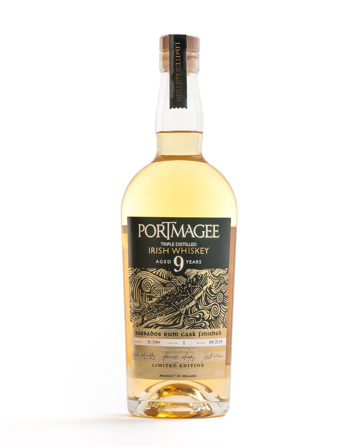Portmagee Aged 9 Years Triple Distilled Irish Whiskey Cask#3 0,7l 40% ... Portmagee Aged 9 Years Triple Distilled Irish Whiskey Cask#3 0,7l 40% ...